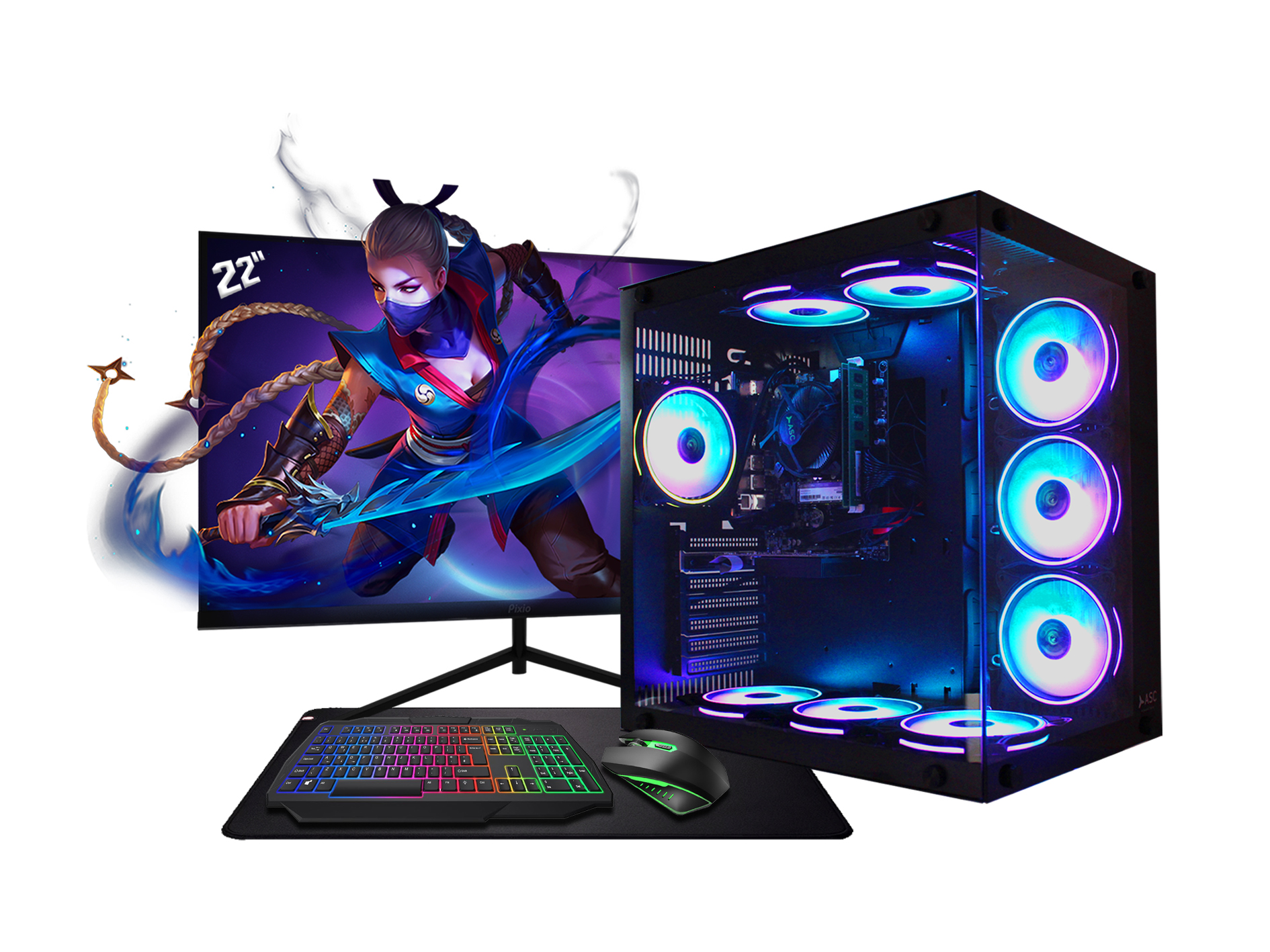 ASC Intel Core I5 Gaming Tower • GT730 2GB Graphics Card • 8GB RAM ...