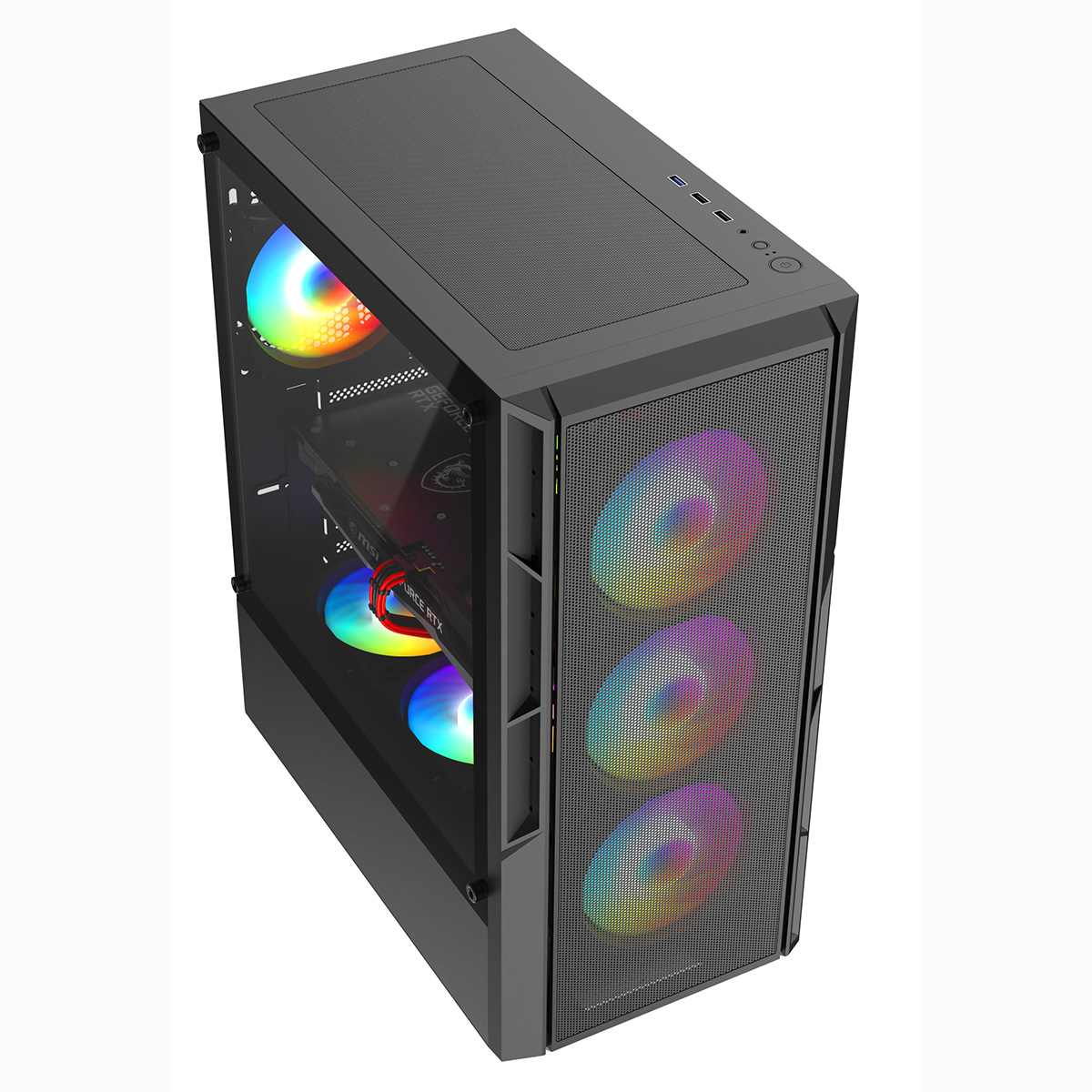 ASC Gaming PC Bundle: AMD Ryzen 5 5500, 16GB RAM, 1TB+256GB SSD ...